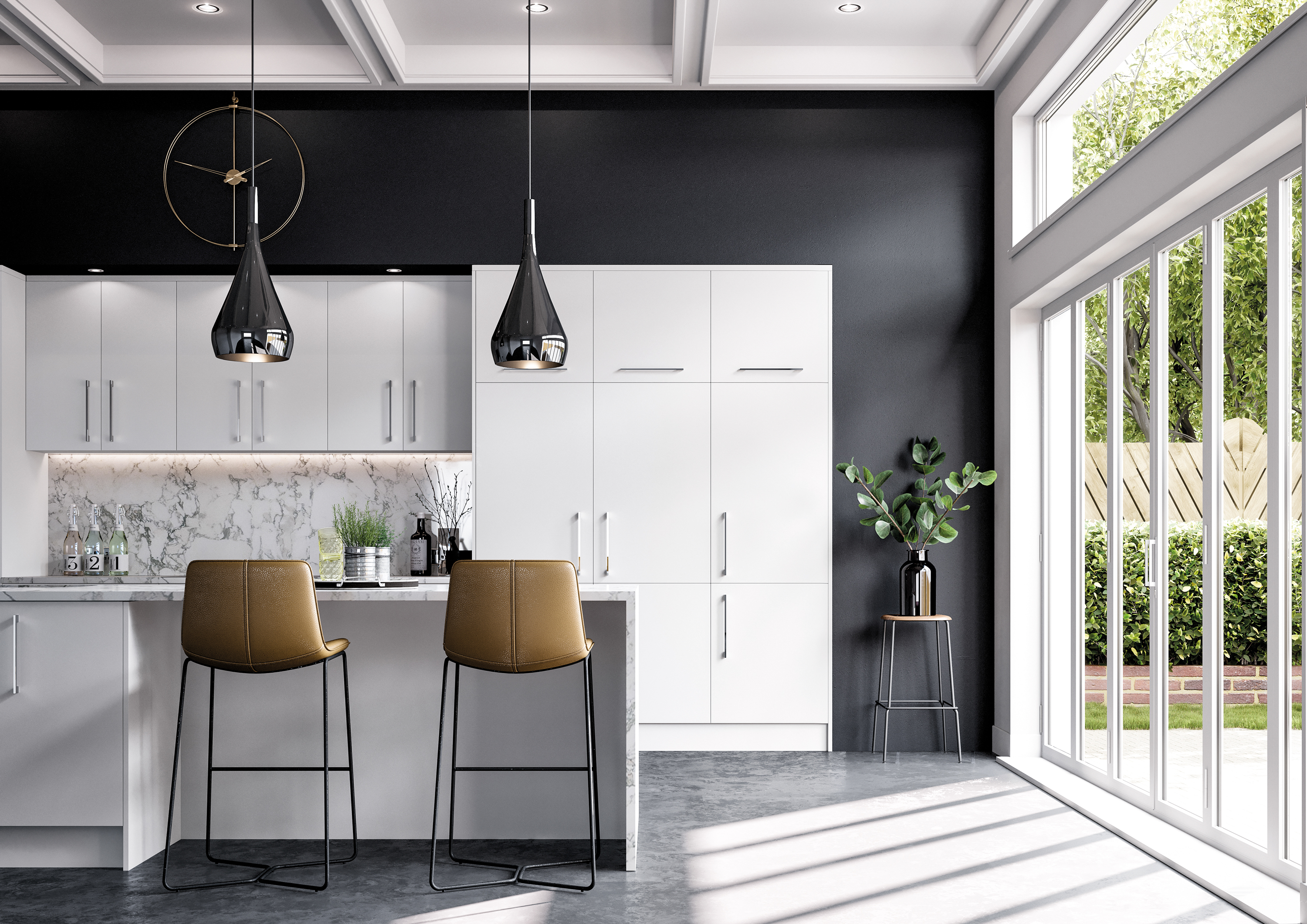 OS Doors Edged Soho – Premium White | Anderson Kitchens and Bathrooms